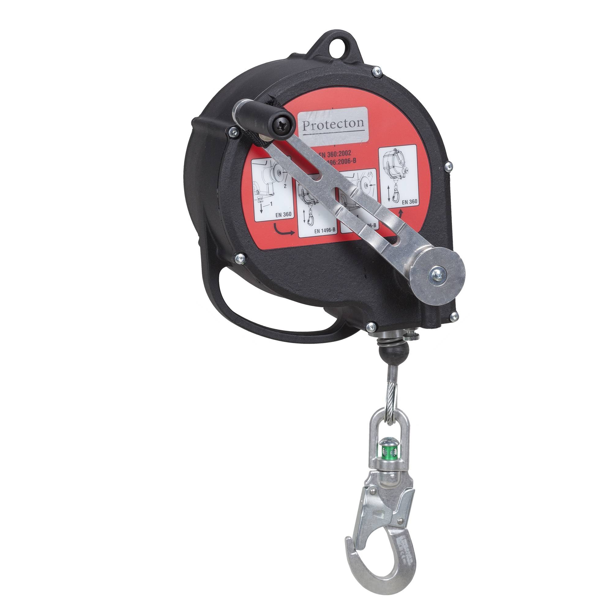 Kelautuva tarrain pelastusvinssillä 15m CRW200 Probelt Safety yoyo ...